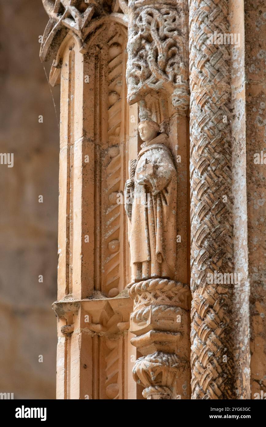 Batalha, Portugal - June 02, 2024 - Architectural detail of the ...
