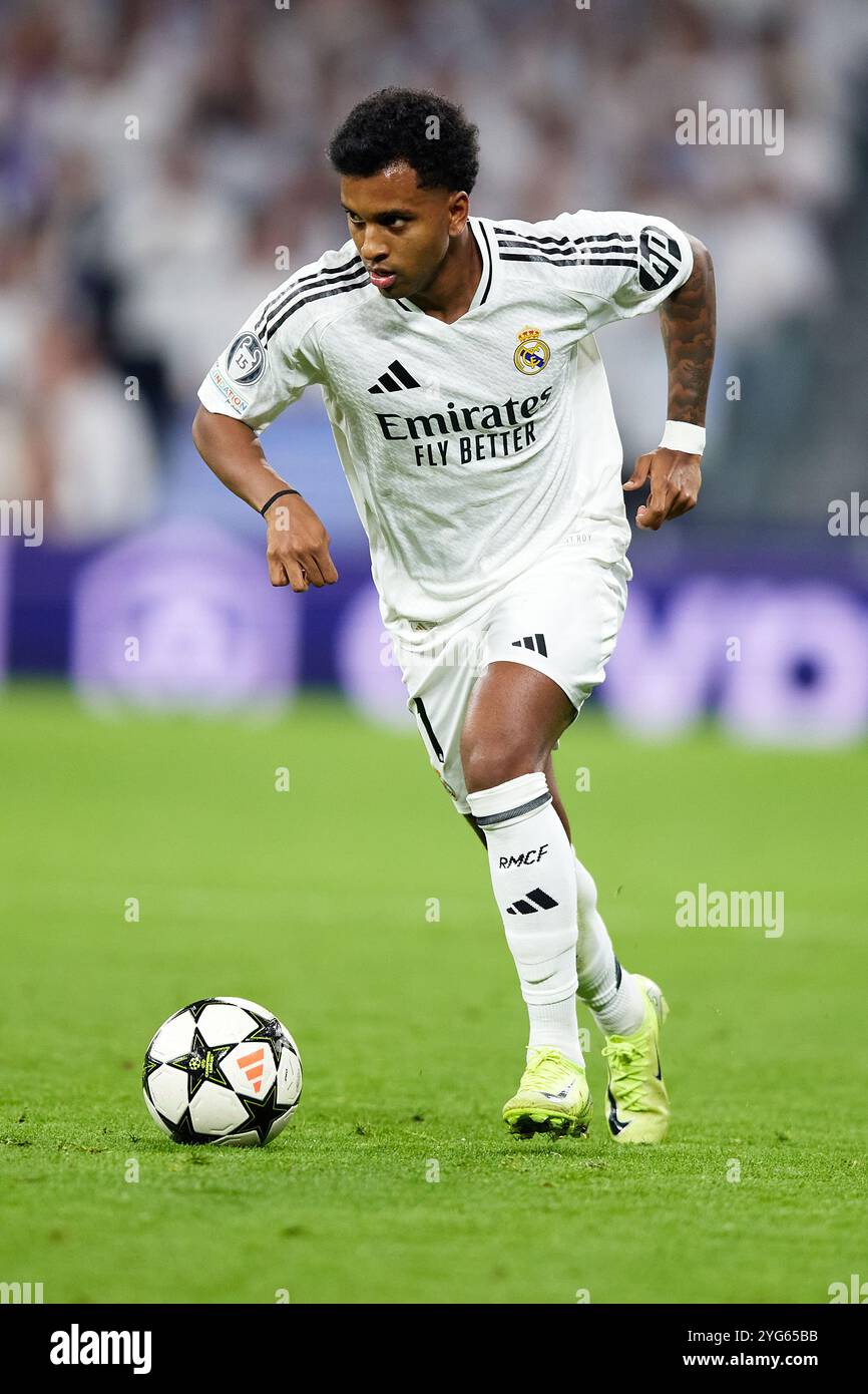 MADRID, SPAIN - NOVEMBER 05: Rodrygo Goes of Real Madrid during the ...