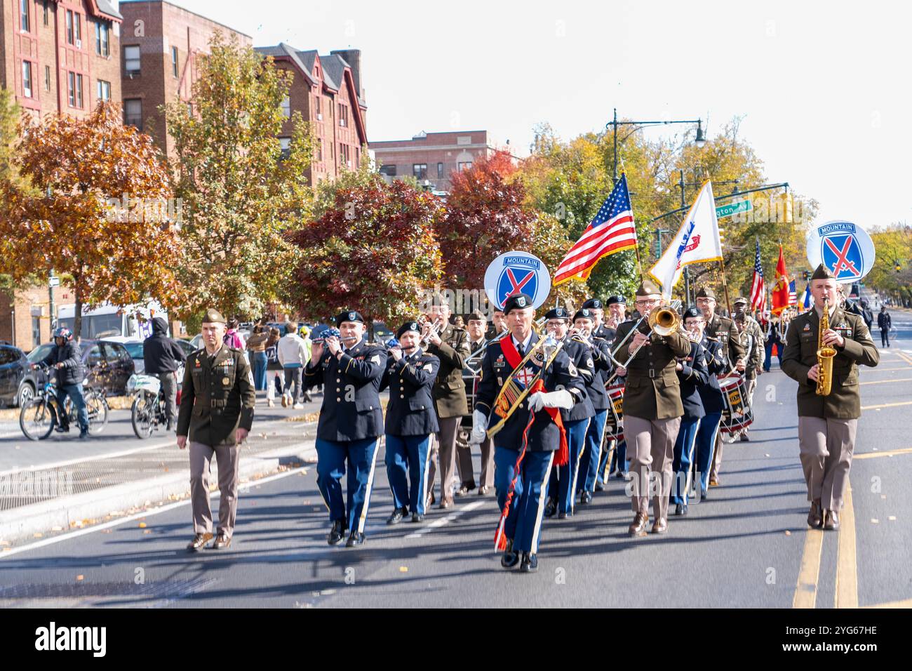 2nd Annual Veterans Appreciation Parade along Eastern Parkway in the ...