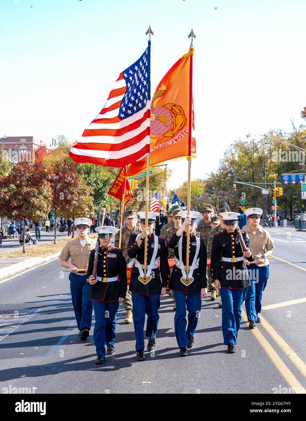 2nd Annual Veterans Appreciation Parade along Eastern Parkway in the ...
