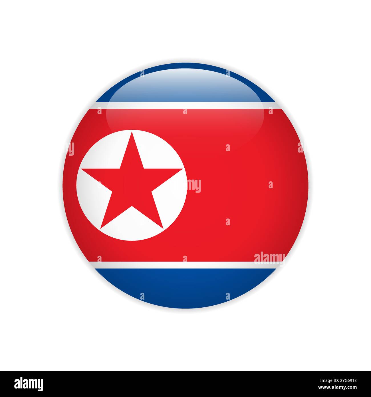 Symbol north korea red star Stock Vector Images - Alamy