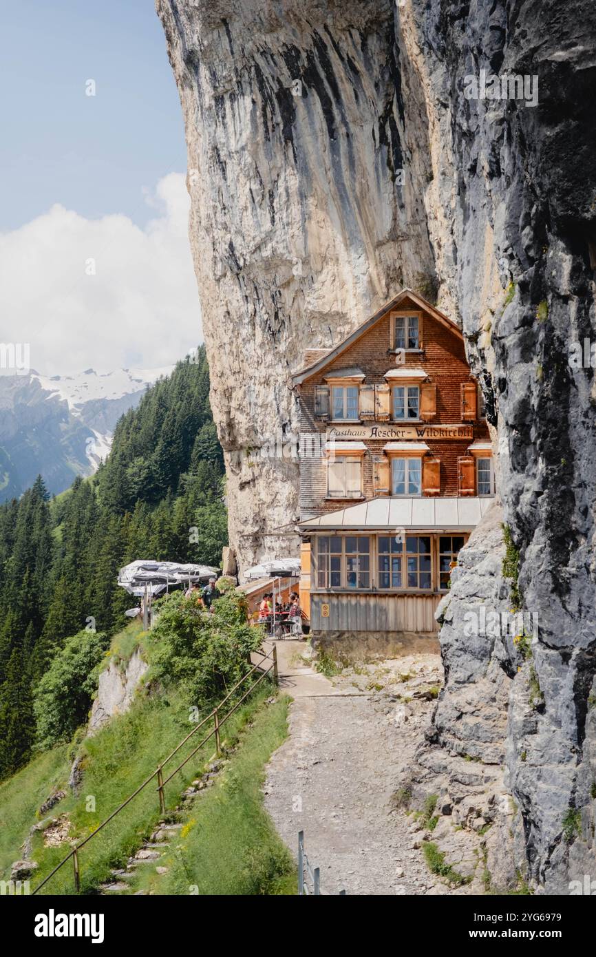 Switzerland swiss inn aescher hi-res stock photography and images - Alamy
