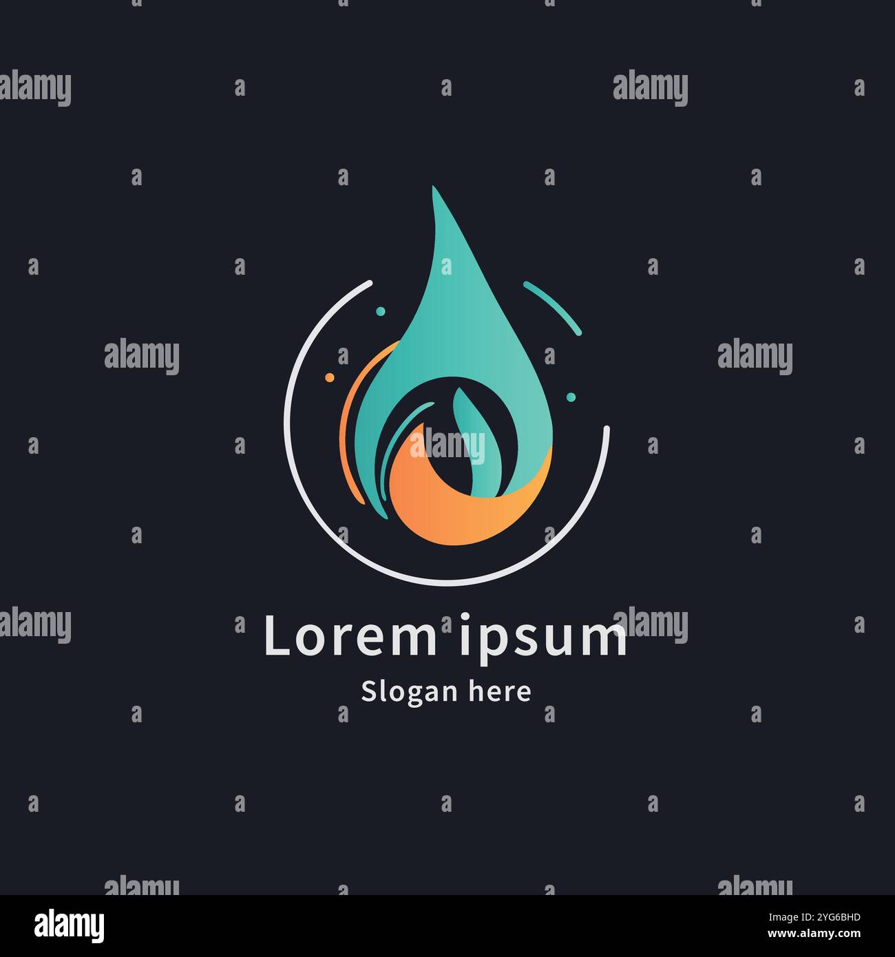 Cool minimal nature design Stock Vector Images - Alamy