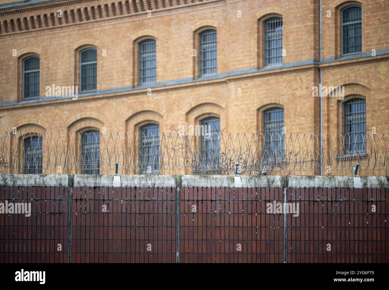Berlin, Germany. 06th Nov, 2024. The Moabit prison, pictured in ...