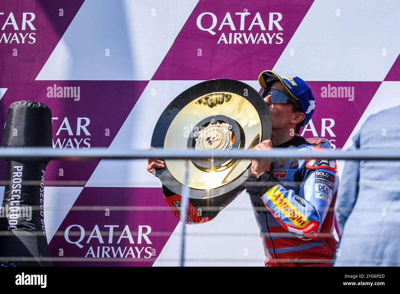 Phillip Island, Australia. 20th Oct, 2024. Spaniard Marc Marquez of team Gresini Racing MotoGP ...