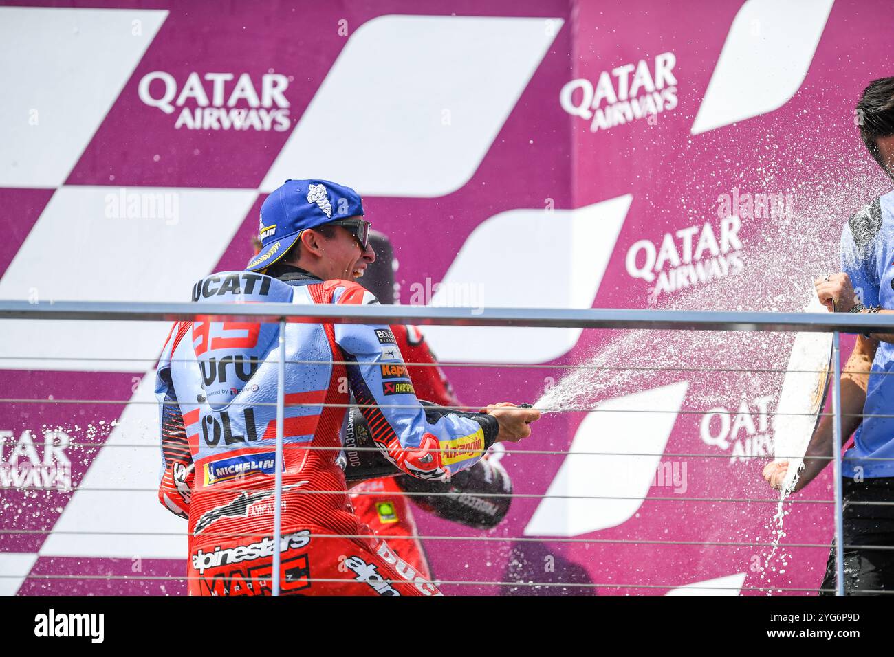 Phillip Island, Australia. 20th Oct, 2024. Spaniard Marc Marquez of team Gresini Racing MotoGP ...
