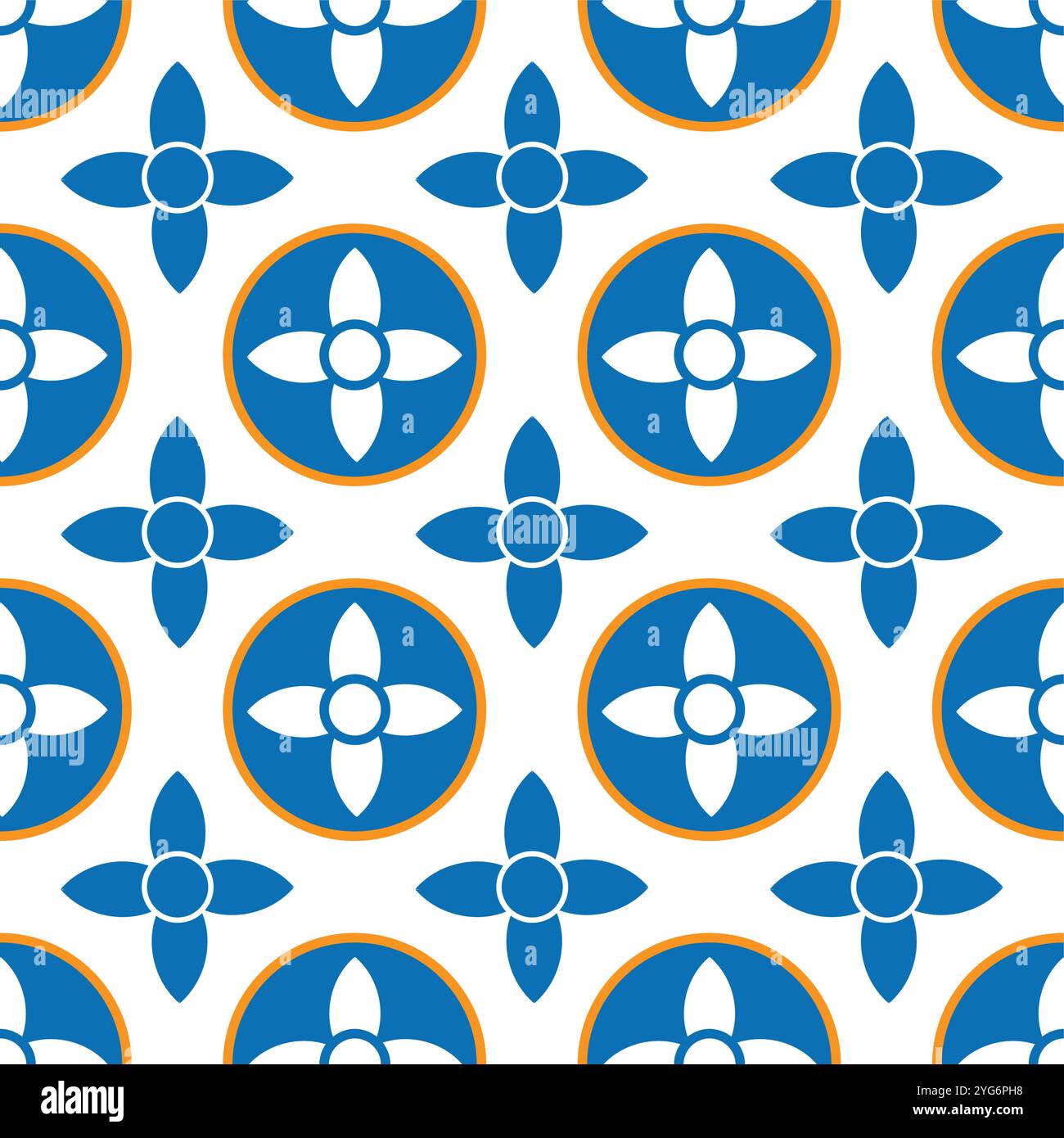 Mosaic in geometric design Cut Out Stock Images & Pictures - Alamy