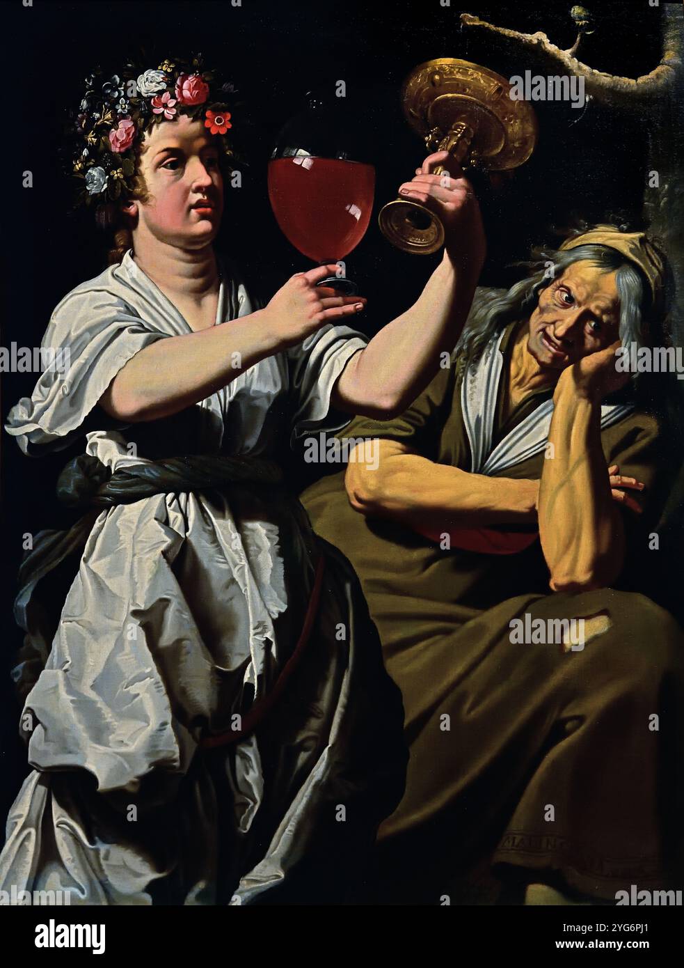 Allegory of Gaiety and Melancholy 1610 by Abraham Janssens Antwerp ...