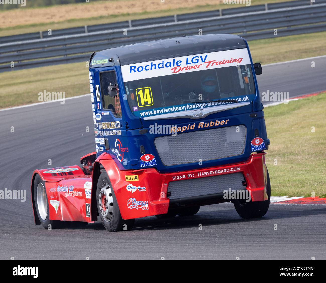 John Bowler in his Bowler Racing MAN TGS during the 2024 British Truck ...