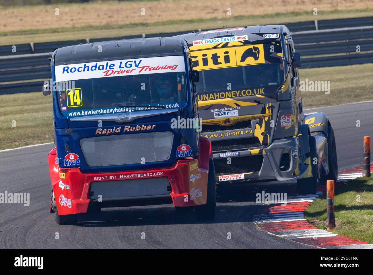 John Bowler in his Bowler Racing MAN TGS during the 2024 British Truck ...