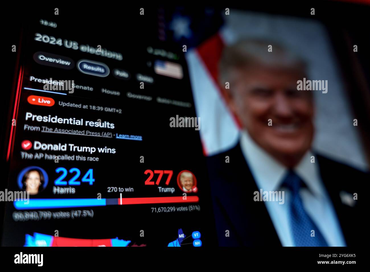Donald trump win 2024 elections hi-res stock photography and images - Alamy