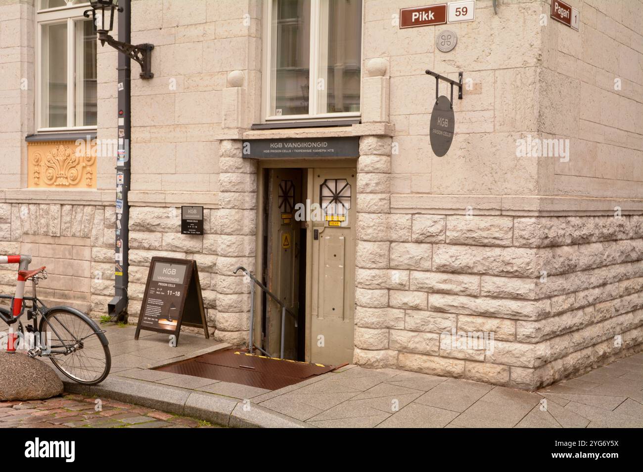 The KGB Prison Cells (Pagari 1) are former prison cells which were used ...