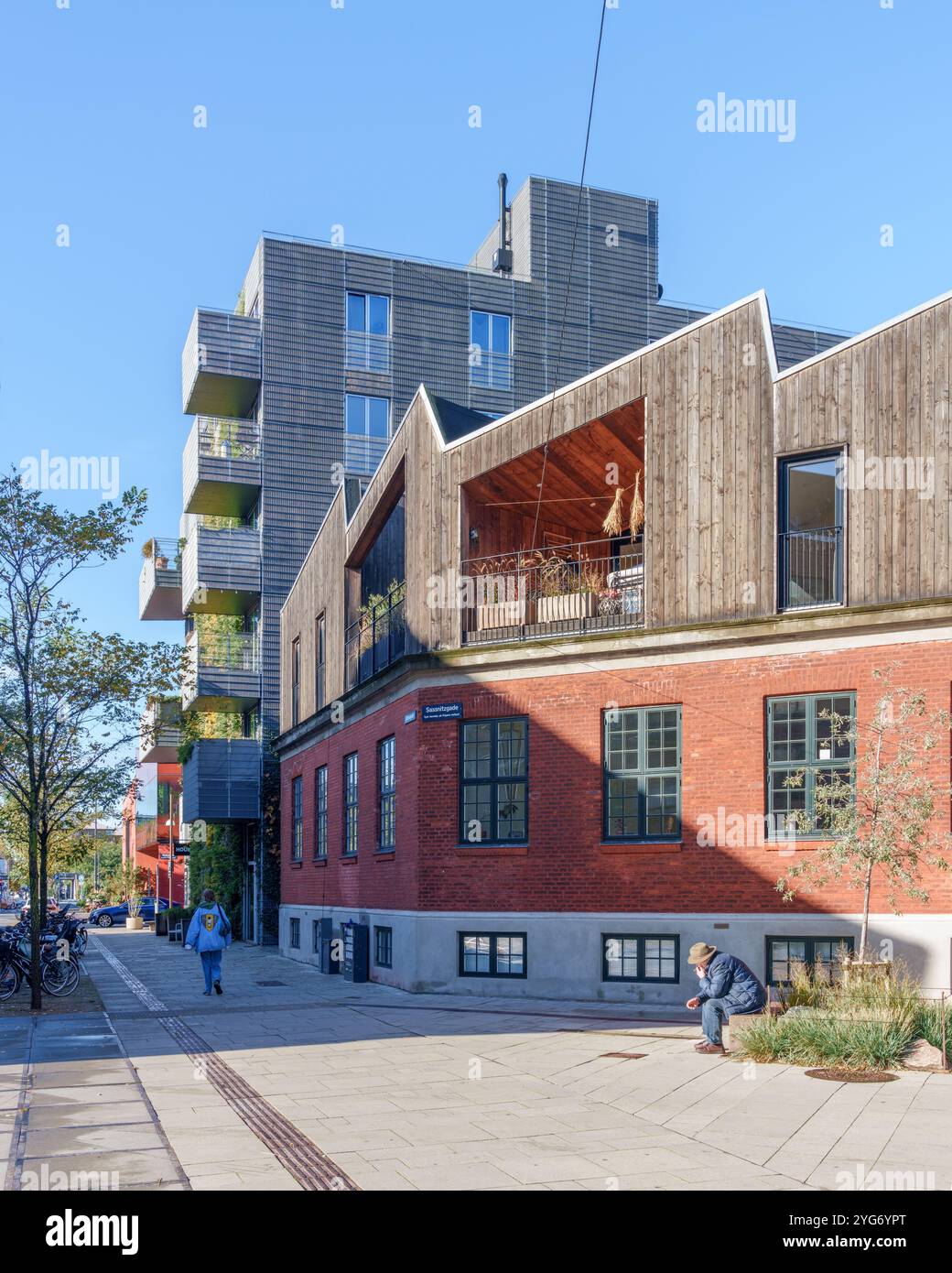 Copenhagen, Denmark - Frikvarteret housing renovation by Vilhelm ...