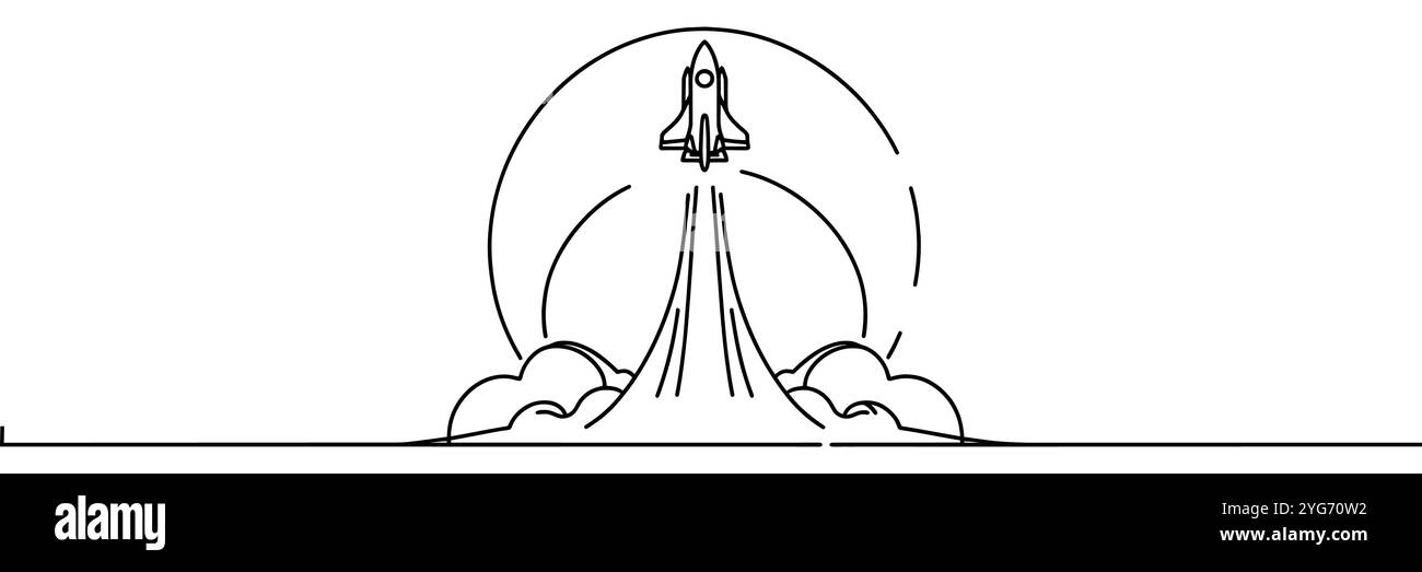 Space ship launch hi-res stock photography and images - Alamy