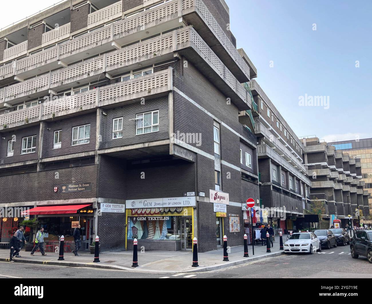 Middlesex Street housing estate, London E1, UK Stock Photo - Alamy