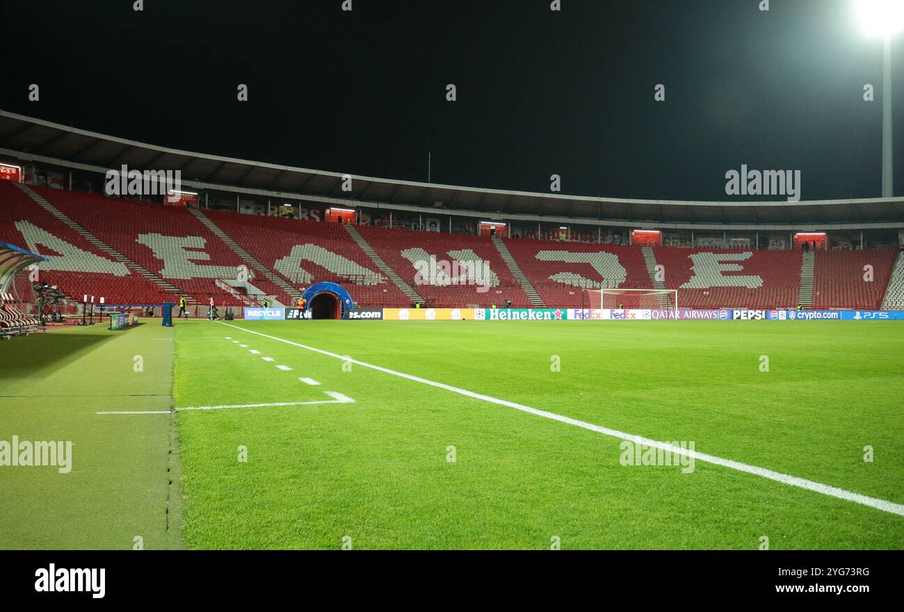 Belgrade, Serbia. 6th Nov, 2024. A general view of the Rajko Mitic ...