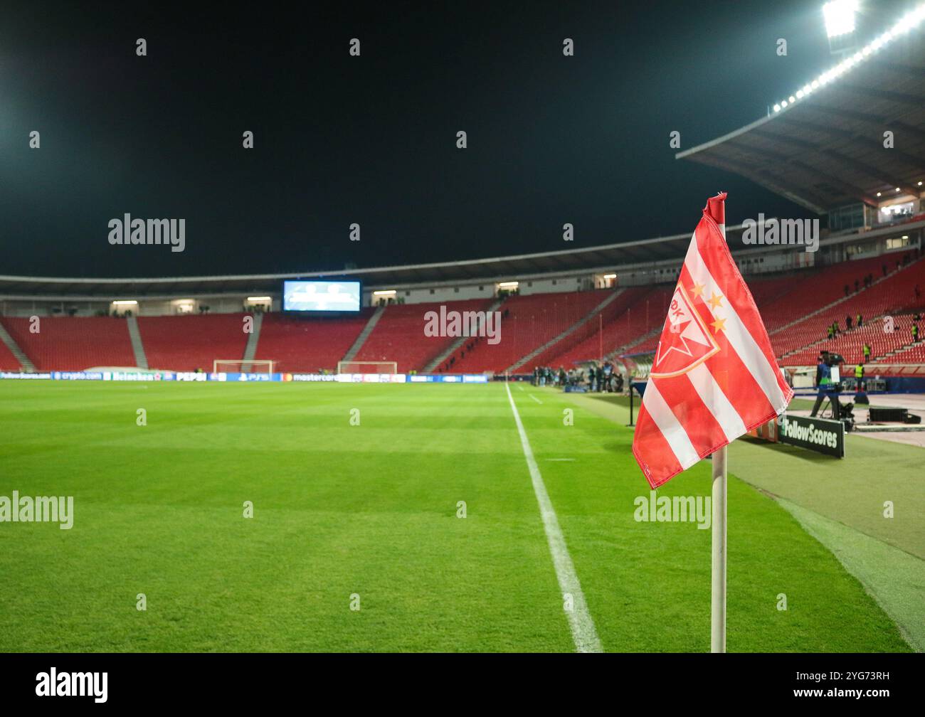 Belgrade, Serbia. 6th Nov, 2024. A general view of the Rajko Mitic ...