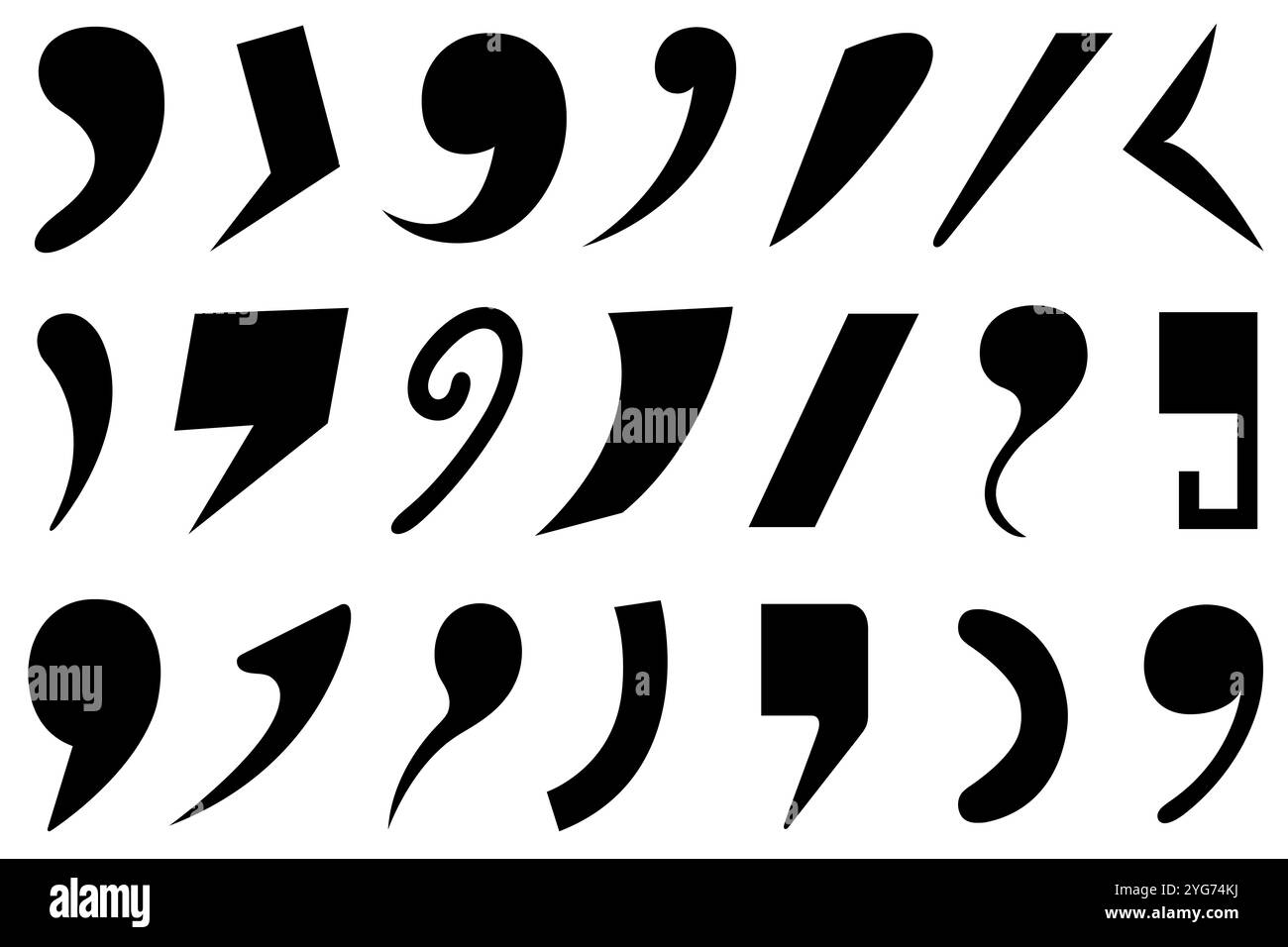 Collection quotation mark Cut Out Stock Images & Pictures - Alamy