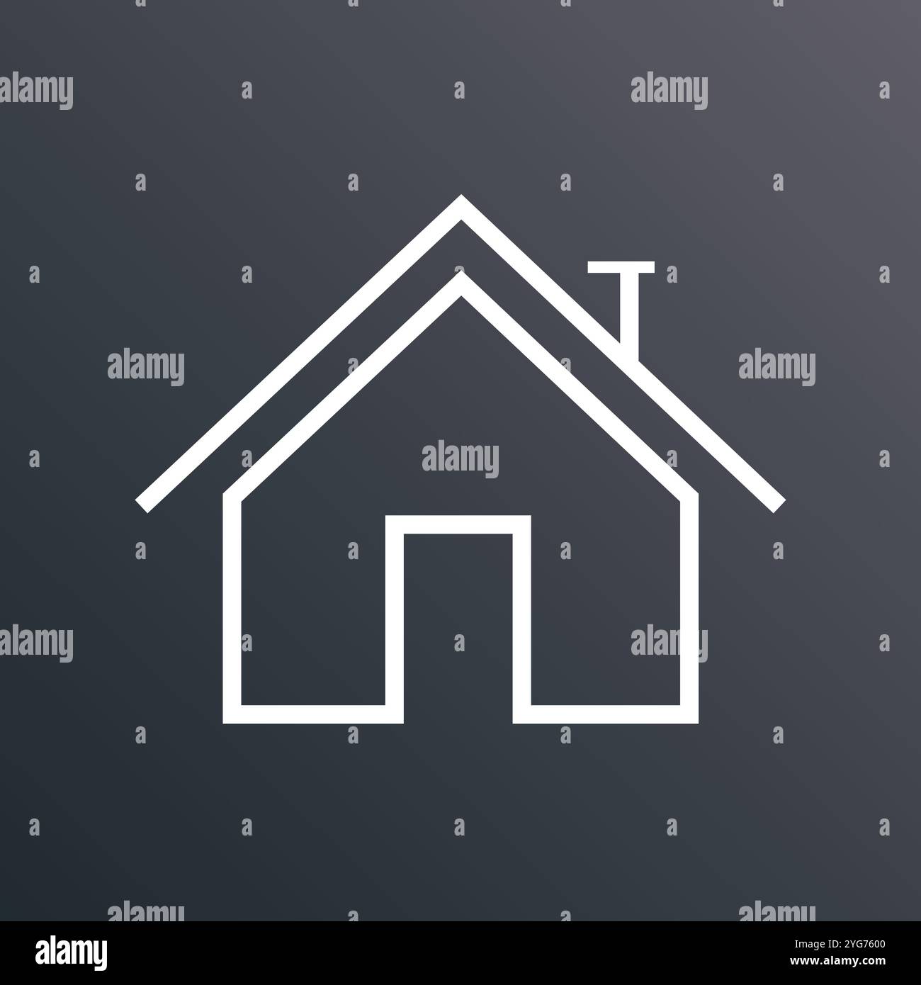 house icon a simple visual representation of a residential building ...