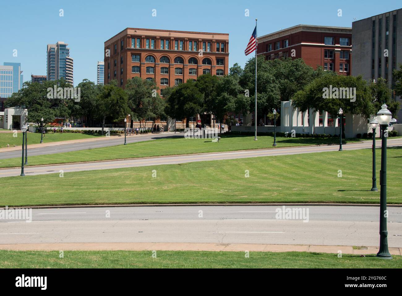 The Sixth Floor Museum at Dealey Plaza in Dallas Stock Photo - Alamy
