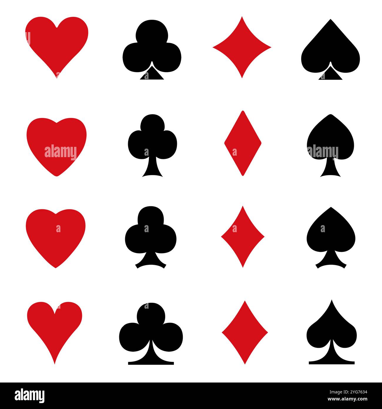 Playing cards symbols hi-res stock photography and images - Alamy