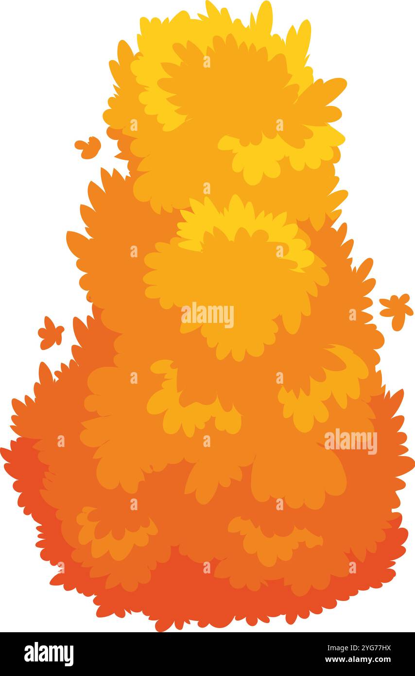 Autumn garden display Stock Vector Images - Alamy