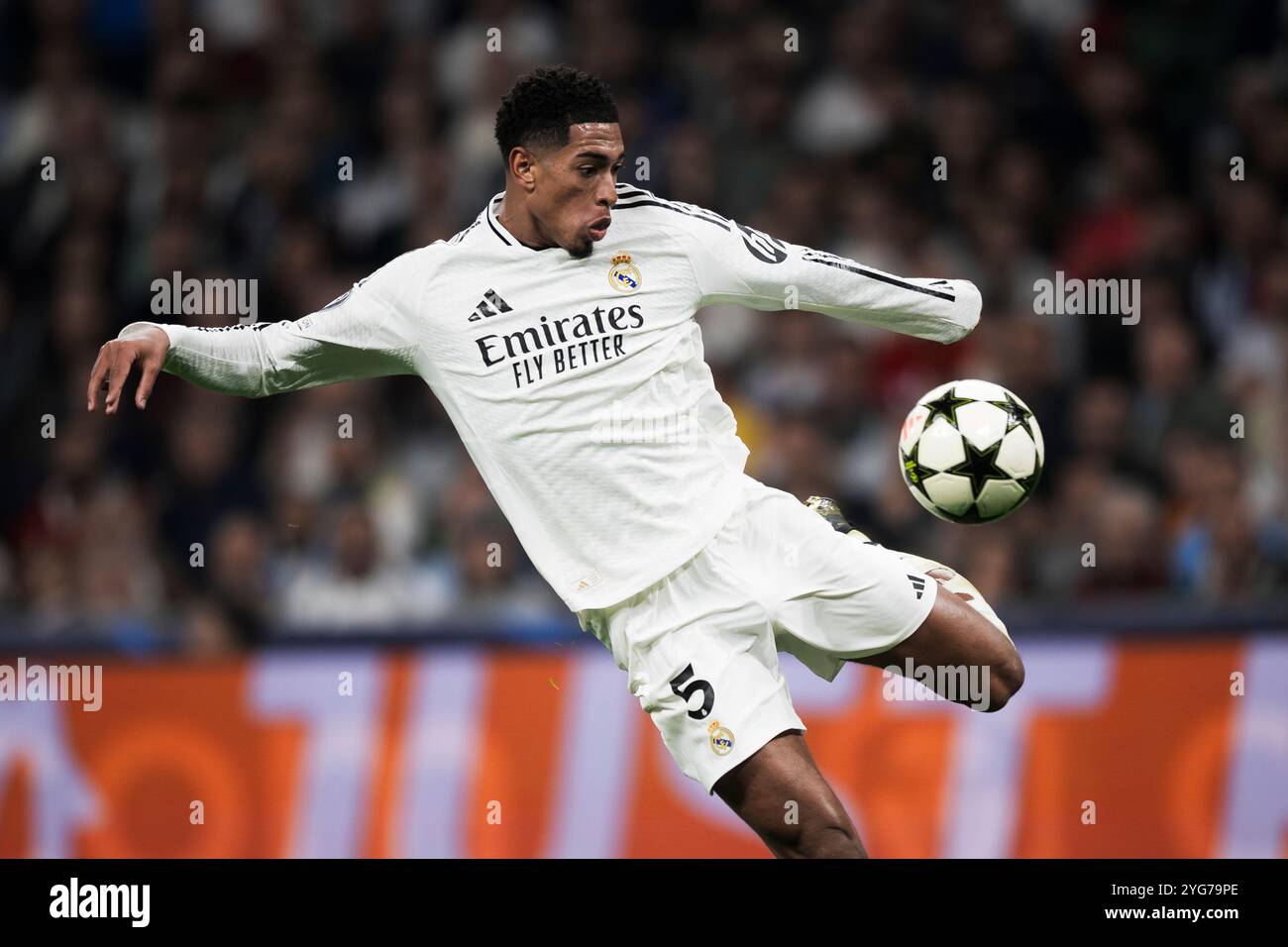 Madrid, Spain. 5 November 2024. Jude Bellingham of Real Madrid CF in ...