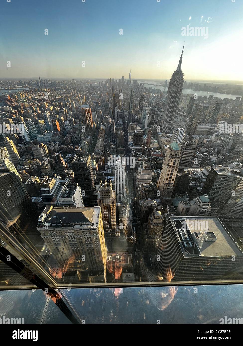 Sunset in Summit One Vanderbilt Stock Photo - Alamy