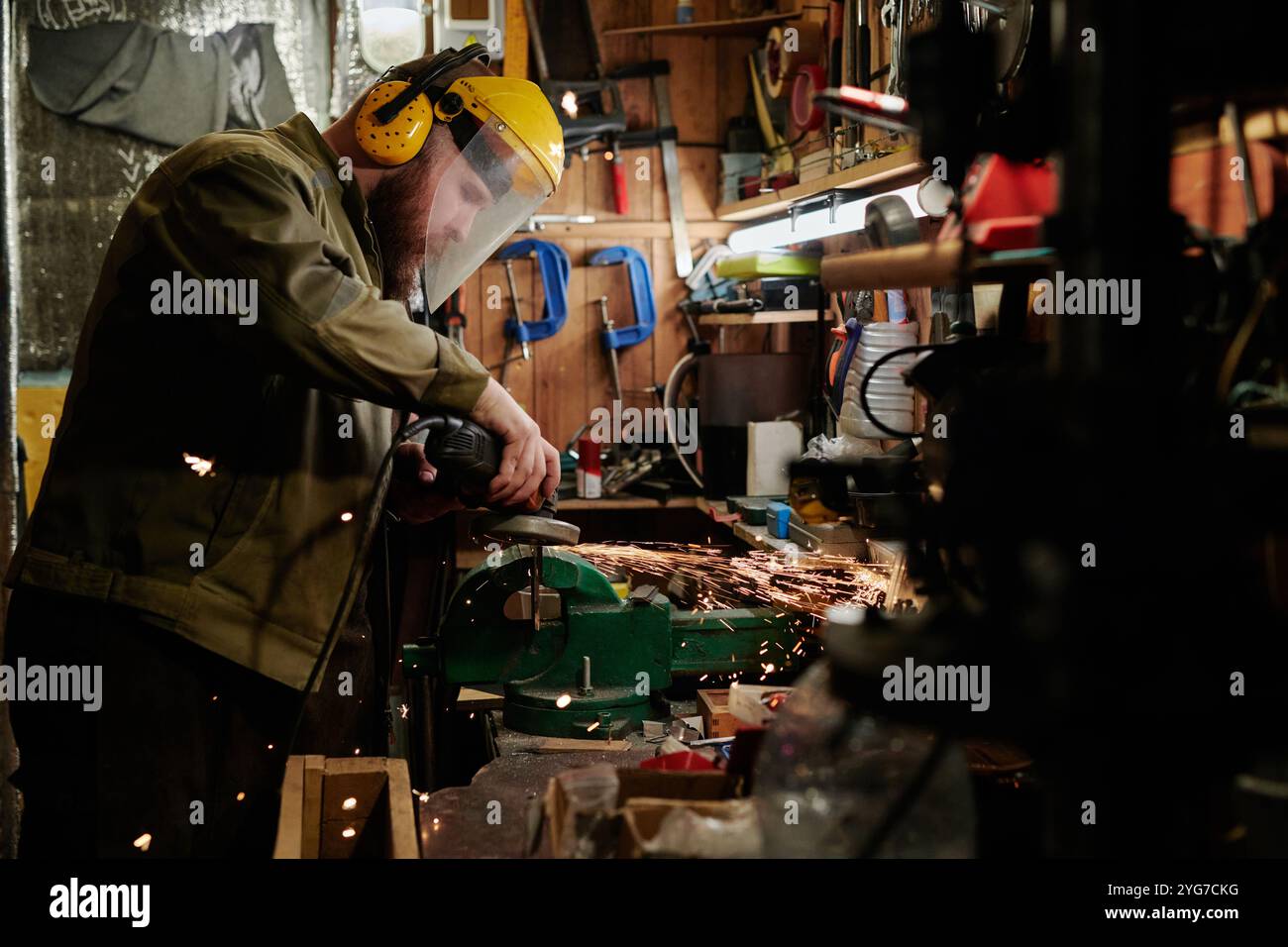 Detail view professional metal hi-res stock photography and images - Alamy