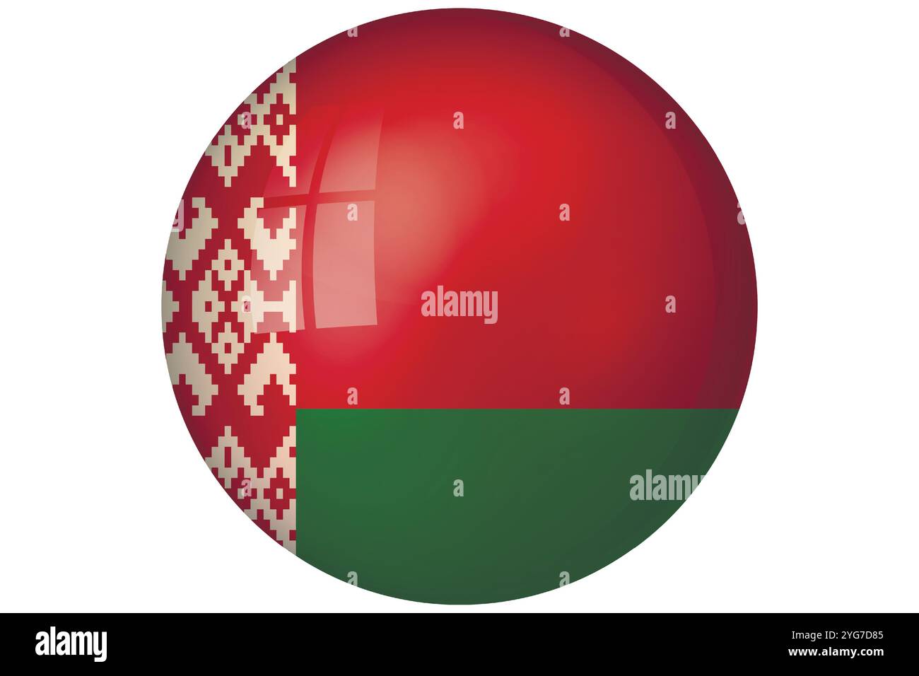 Flag of Belarus. Belarusian national symbol in official colors ...