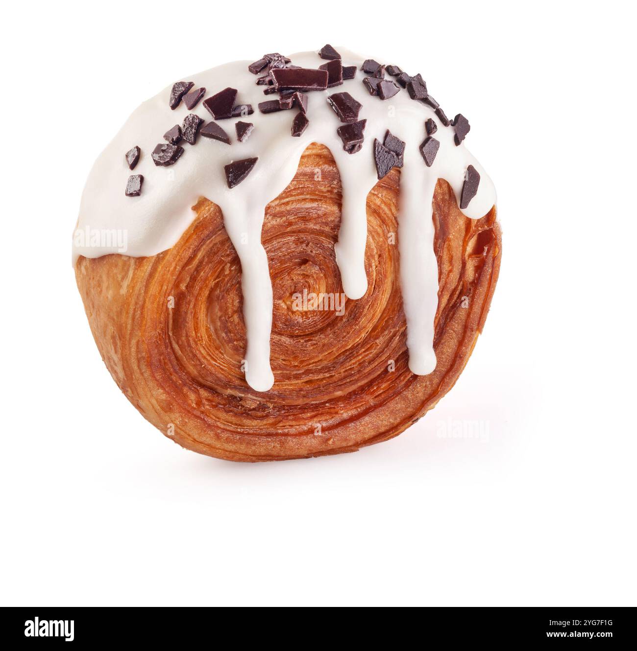 Round croissant chocolate cream hi-res stock photography and images - Alamy