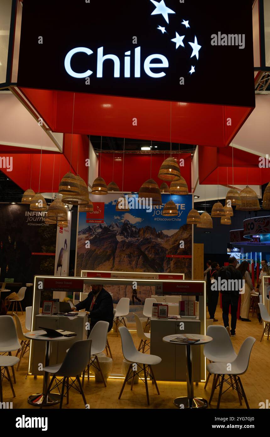 The World Travel Market, London 2024 at the Excel Convention Centre ...