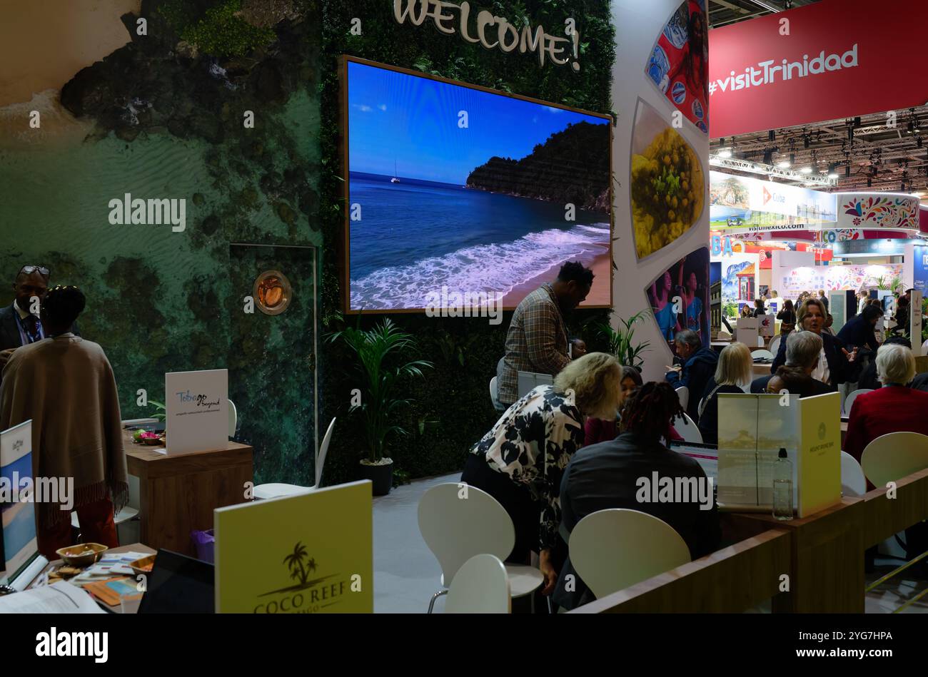 The World Travel Market, London 2024 at the Excel Convention Centre ...