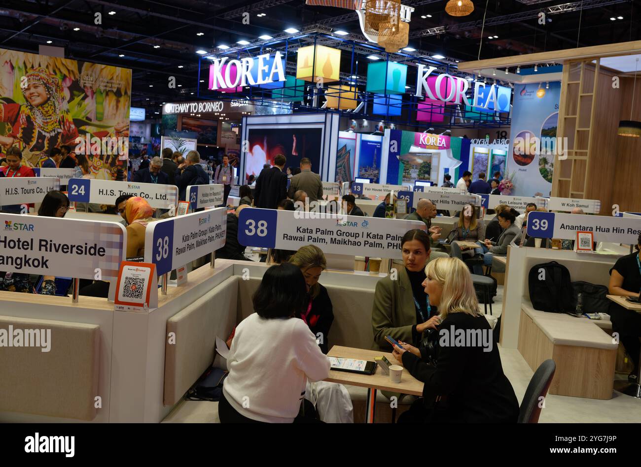 The World Travel Market, London 2024 at the Excel Convention Centre ...