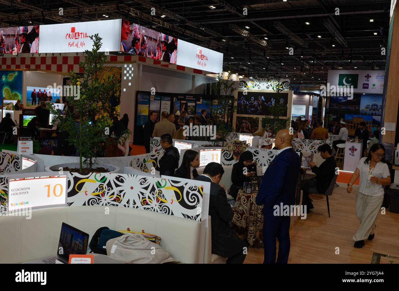 The World Travel Market, London 2024 at the Excel Convention Centre ...