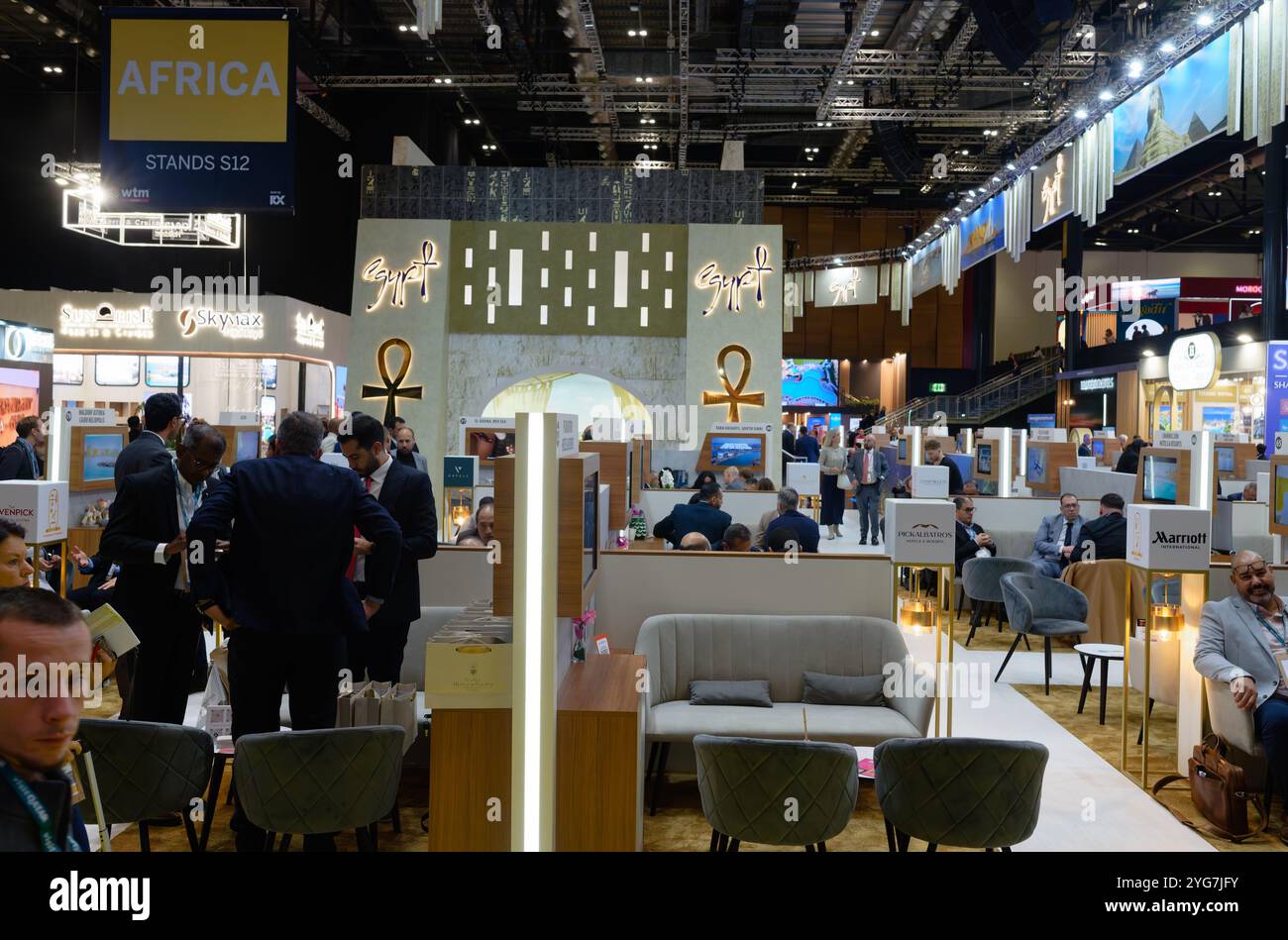 The World Travel Market, London 2024 at the Excel Convention Centre ...