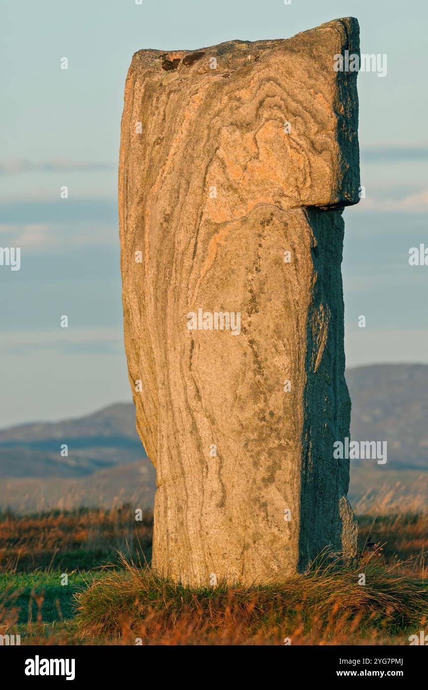 Stone circle at Callanish, Isle of Lewis, Western Isles, Outer Hebrides ...