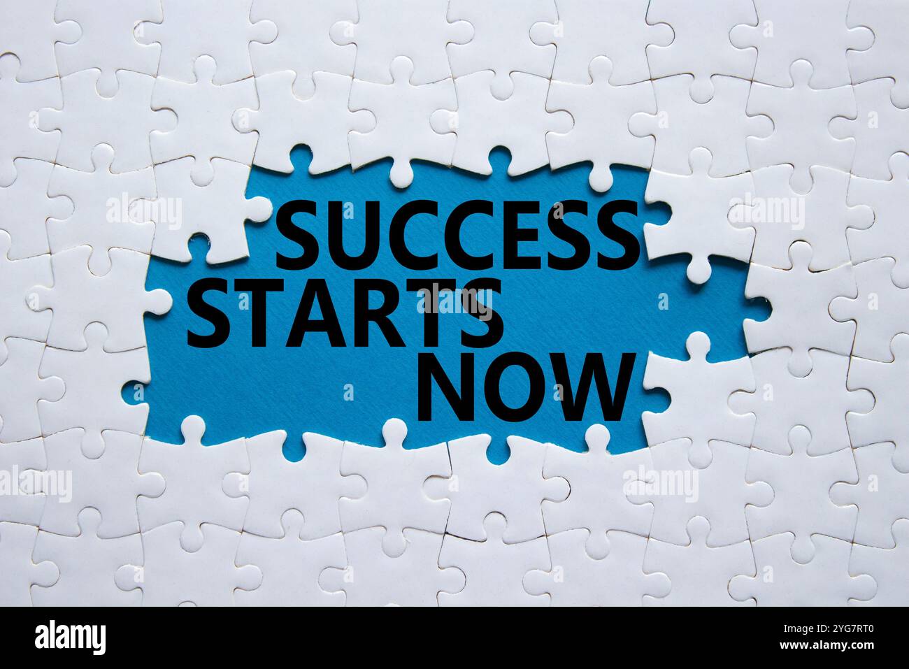 Success Starts Now symbol. Concept words Success Starts Now on white ...