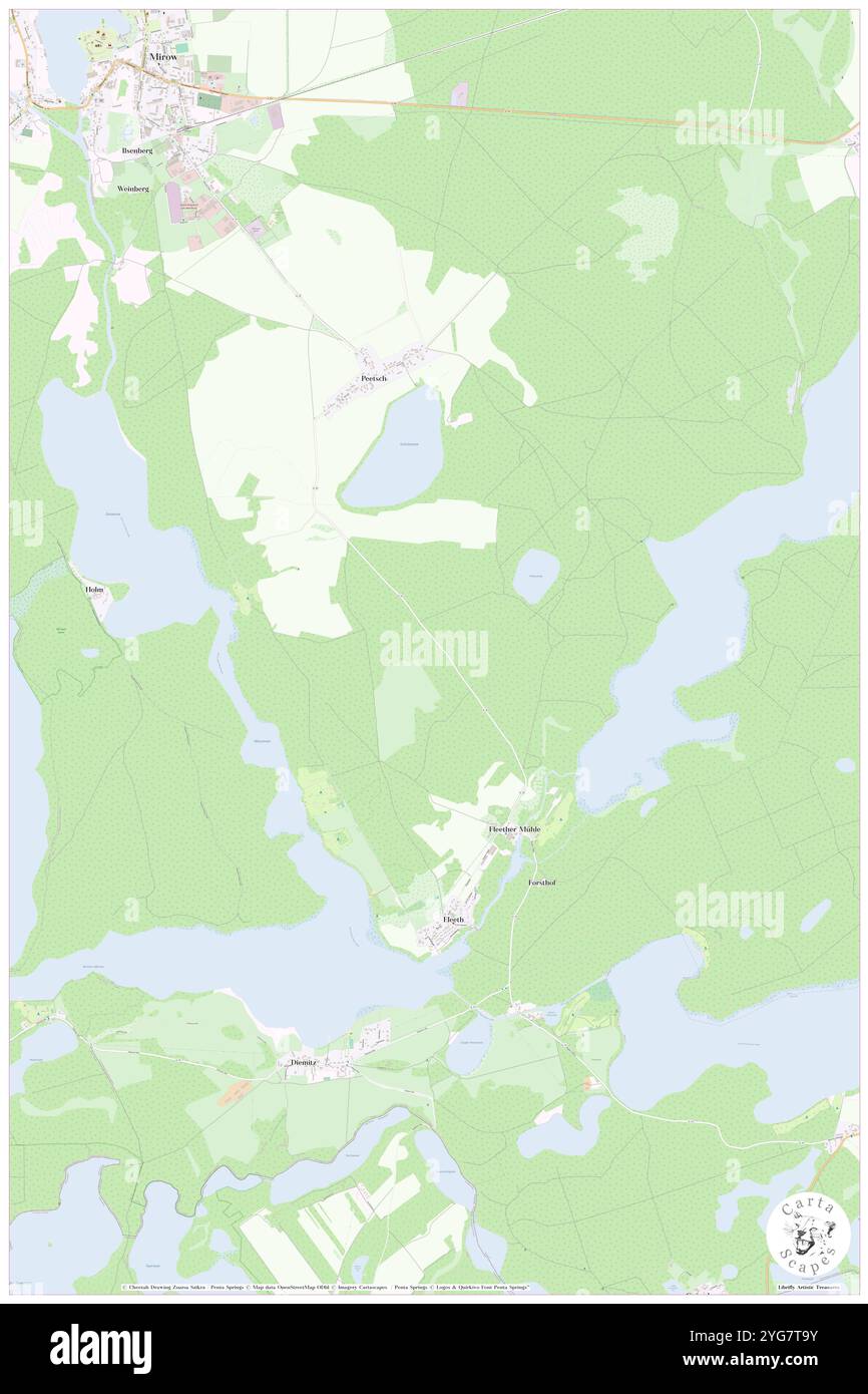 Forst Mirow, DE, Germany, Mecklenburg-Vorpommern, N 53 13' 59'', N 12 ...