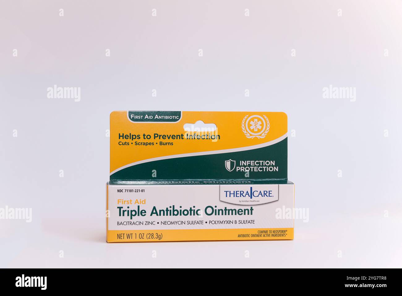Triple Action Antibiotic Ointment That Helps To Prevent Infection Stock ...