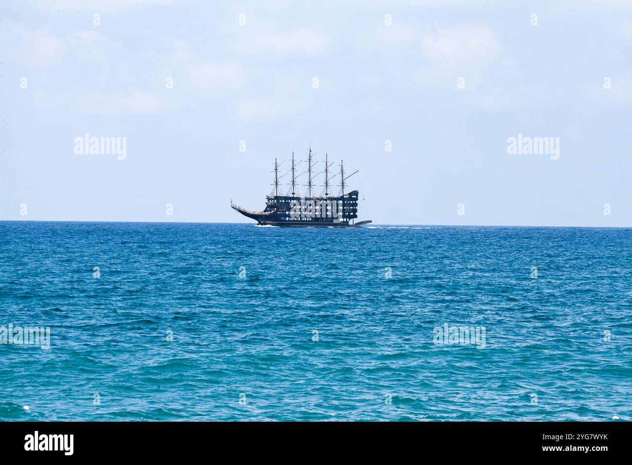 beautiful old yacht standing on the denham marina in shark bay near ...