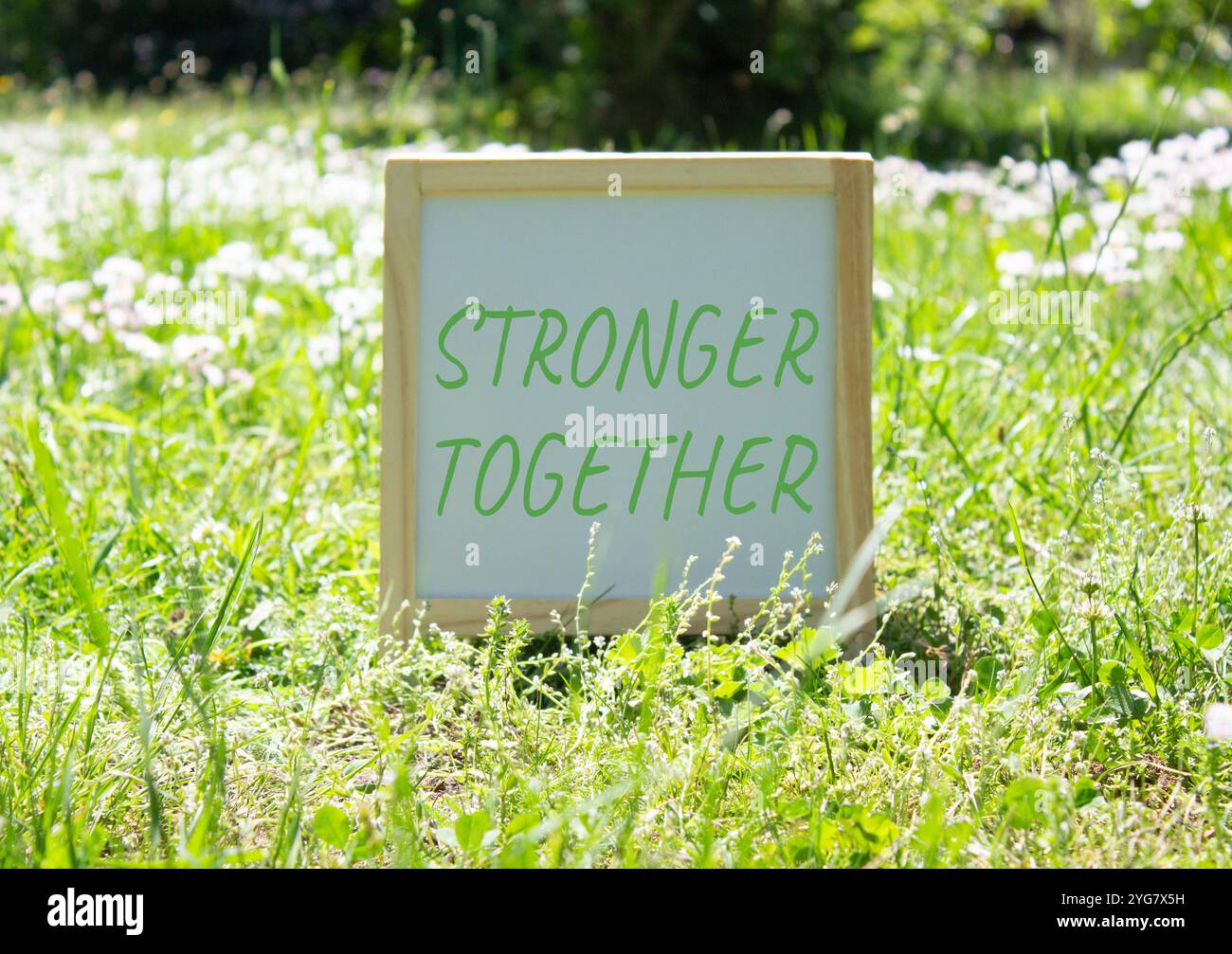 Charity support chalk white hi-res stock photography and images - Alamy