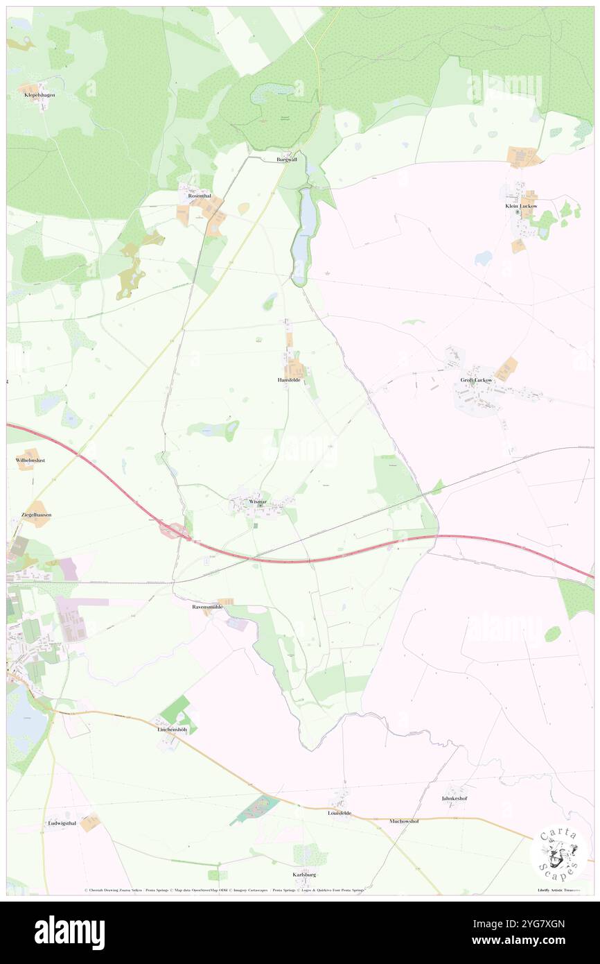 Map of wismar Cut Out Stock Images & Pictures - Alamy