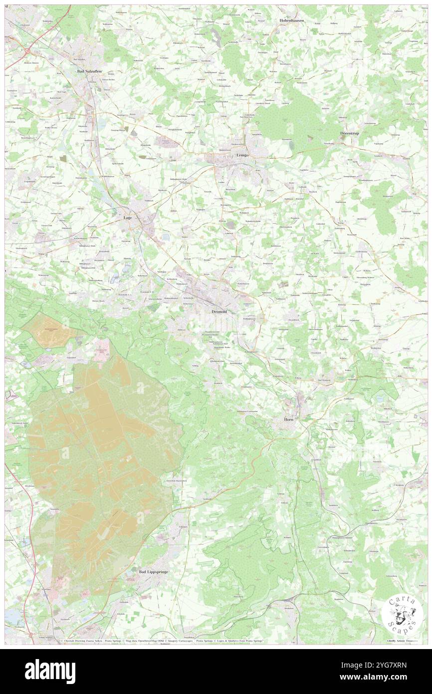 Detmold, Regierungsbezirk Detmold, DE, Germany, North Rhine-Westphalia ...