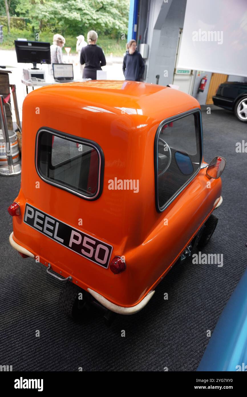 The Peel P50 worlds smallest car Stock Photo - Alamy