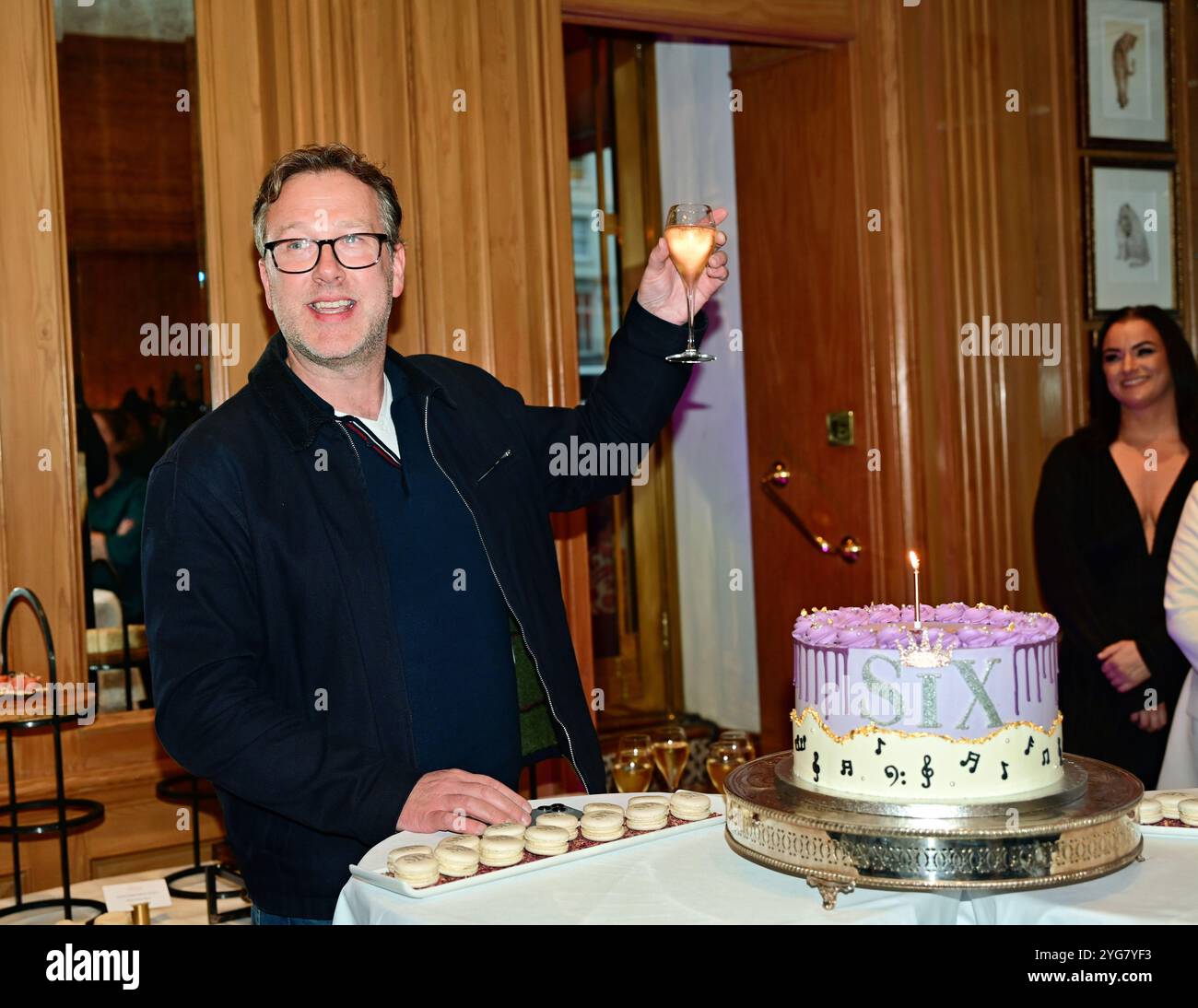 LONDON, UK. 6th Nov, 2024. The producers and company of Six (musical ...