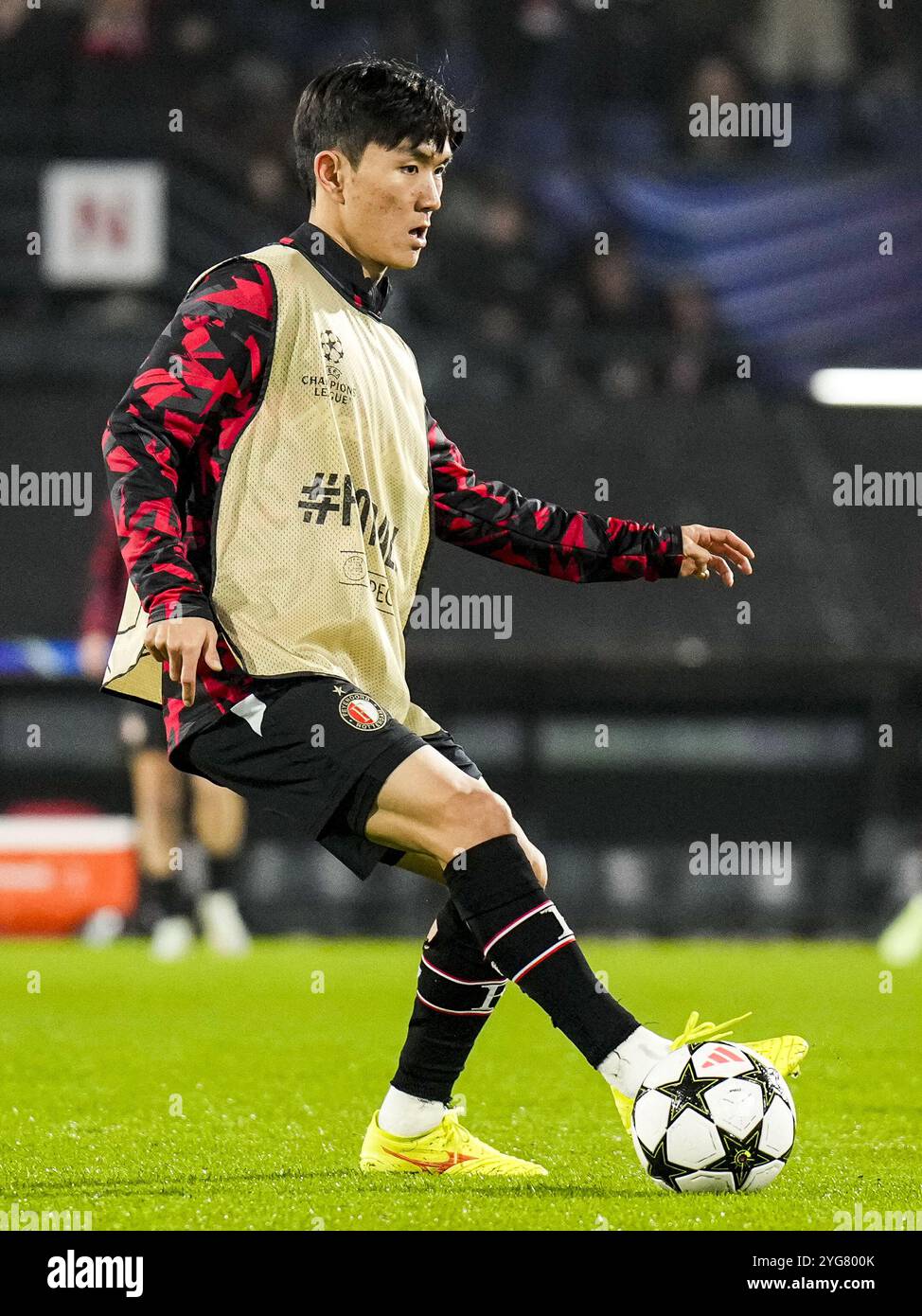 Rotterdam, The Netherlands. 06th Nov, 2024. Rotterdam - In-beom Hwang ...