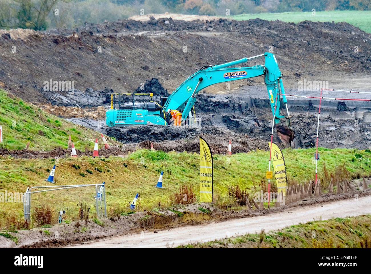 Excavating dense clay hi-res stock photography and images - Alamy