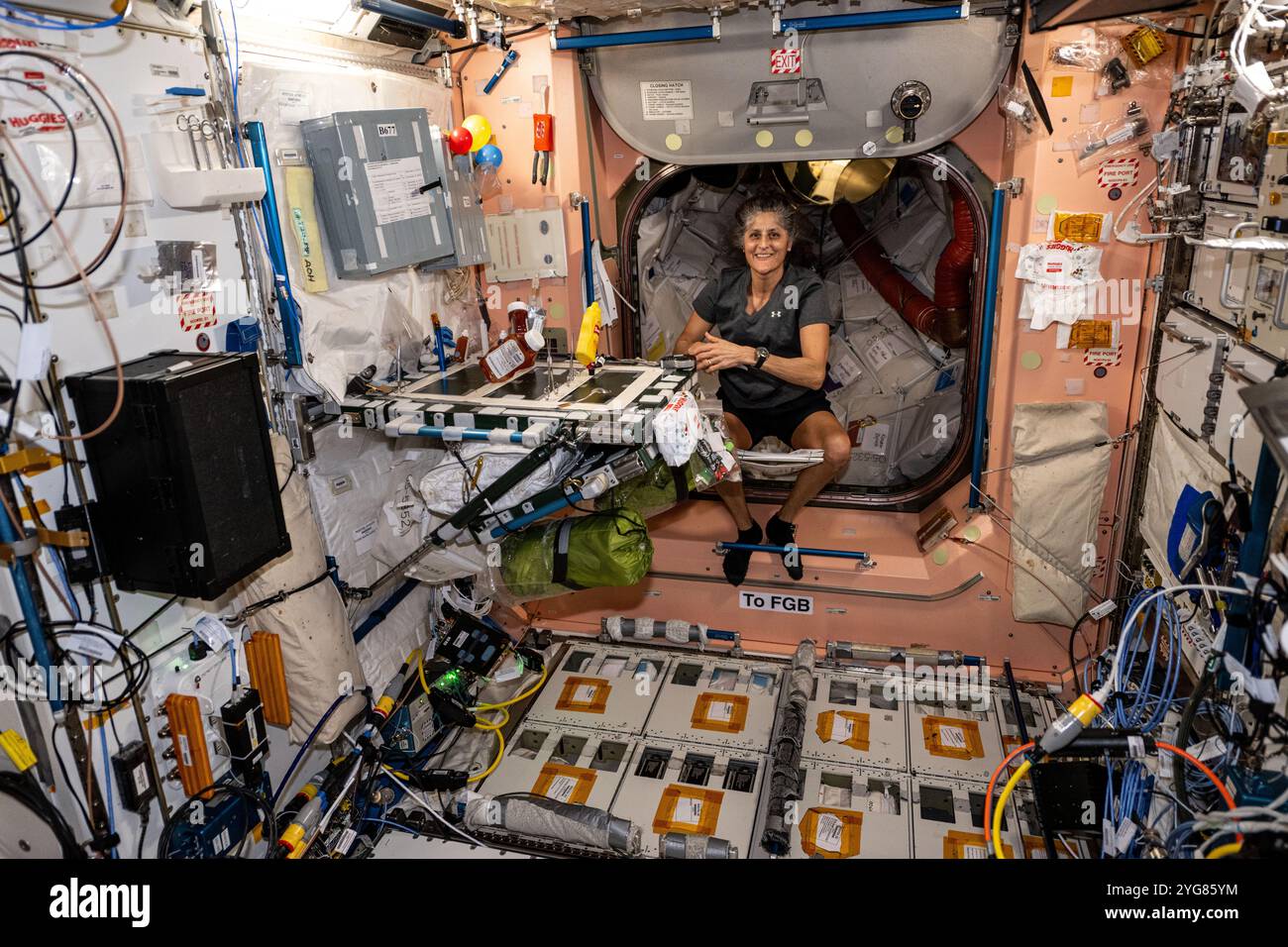 International Space Station, Earth Orbit. 25 October, 2024. NASA ...