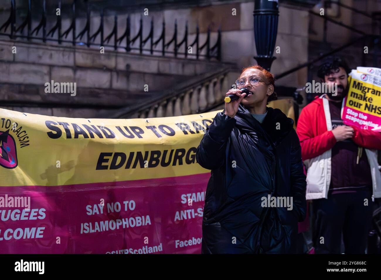 Emergency anti racist protest hi-res stock photography and images - Alamy
